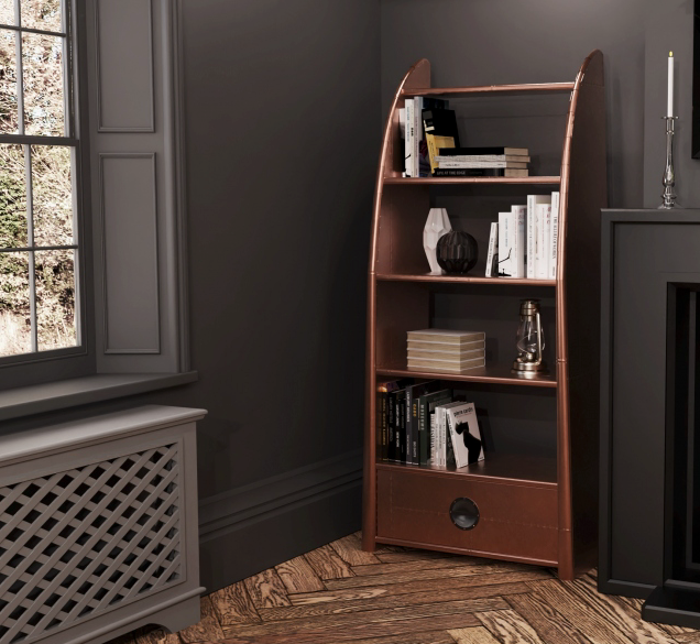 Aviator Bookcase In Store – Top Secret Furniture